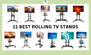 Top 11 Rolling TV Stands for Classroom: Buyers Guide for 2023