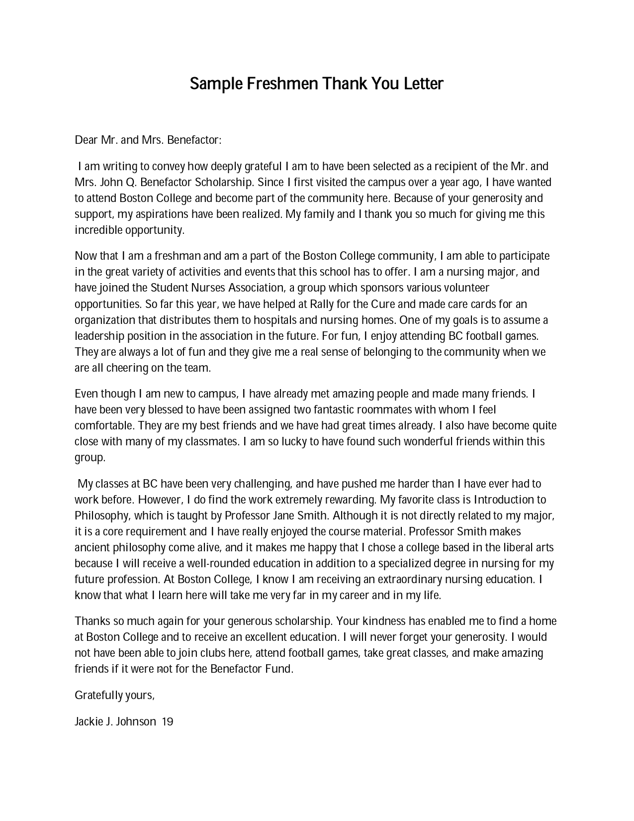 How To Write A Thank You Letter For A Scholarship 6 Templates how-to-write-a-thank-you-letter-for-a-scholarship-6-templates