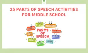 Parts of Speech Activities Middle School: 25 Fun Games