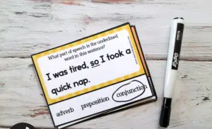 Parts of Speech Activities Middle School: 25 Fun Games